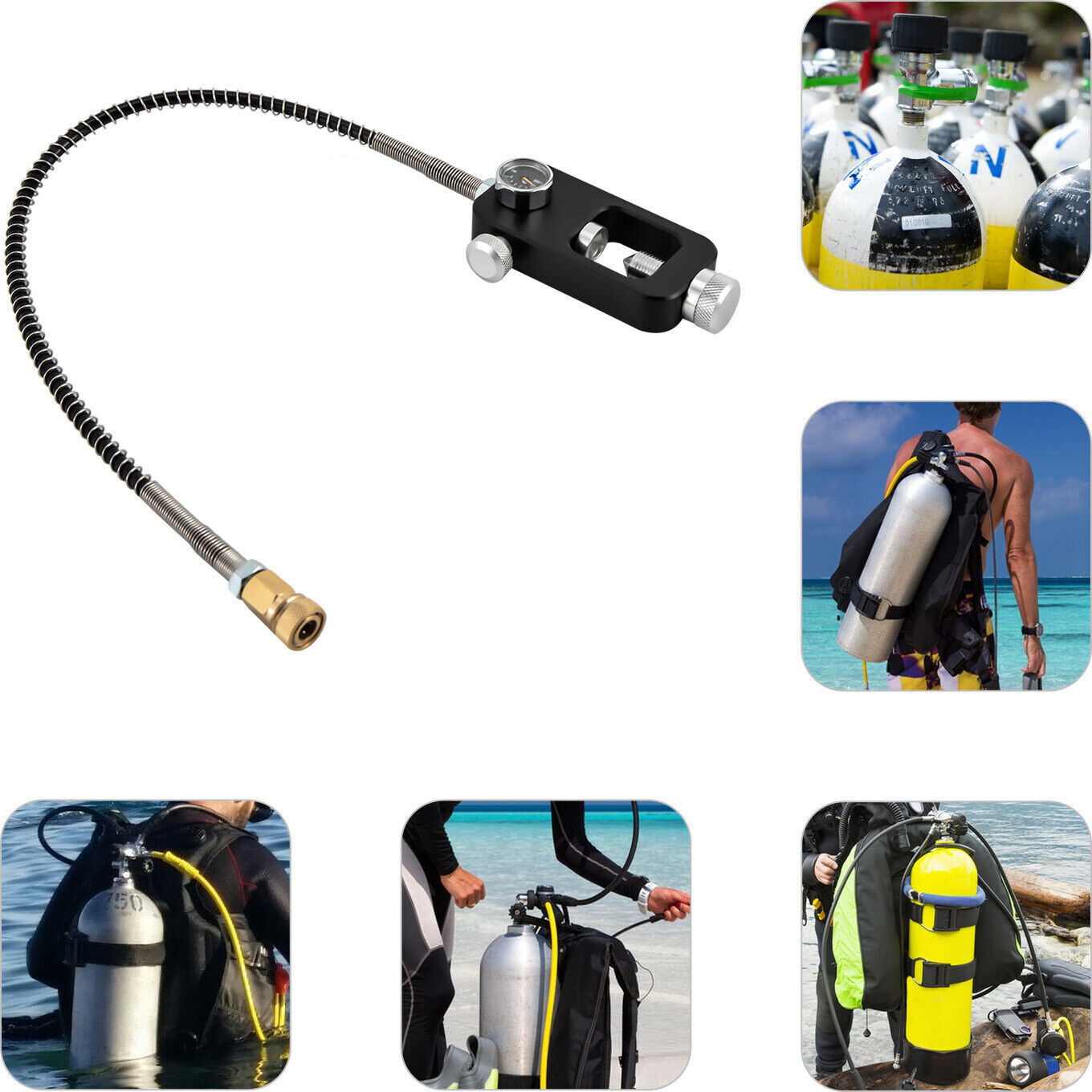 Ventil Scuba Adapter Tauchflaschen-Zubehör | Kaufland.de