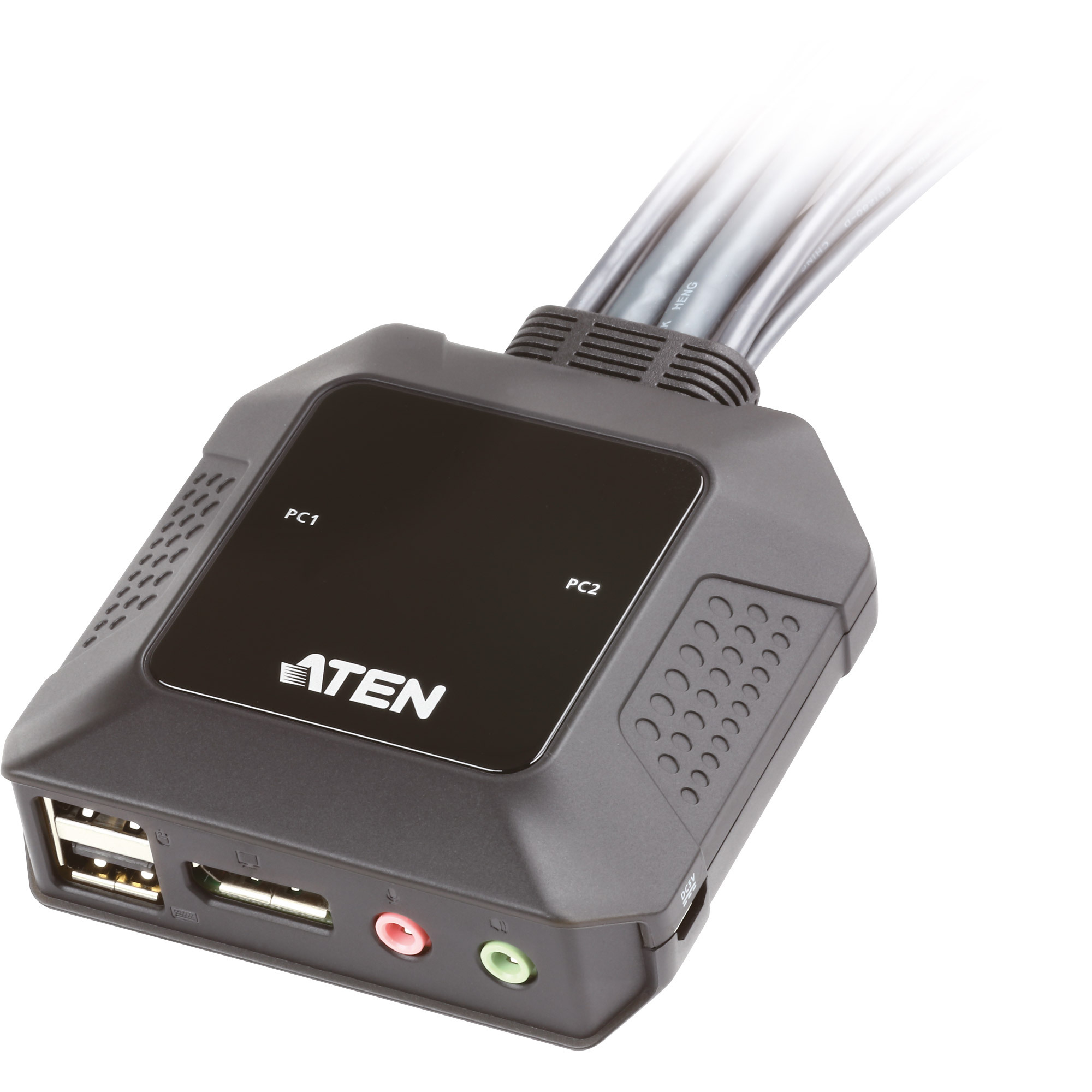 ATEN CS22DP - KVM-/Audio-/USB-Switch - 2 x KVM/Audio/USB