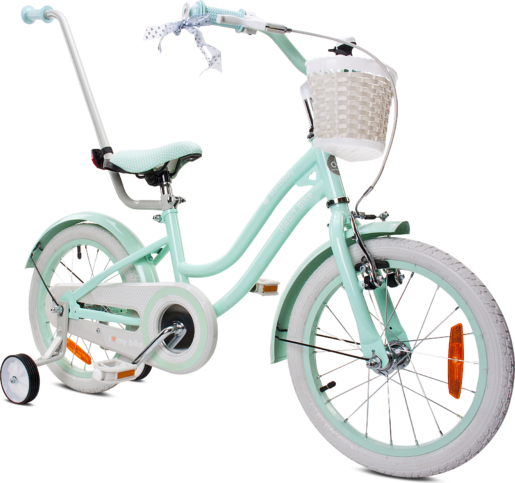 Kolo pro dívku 16 palců 4-6 let kolo s tréninkovými koly