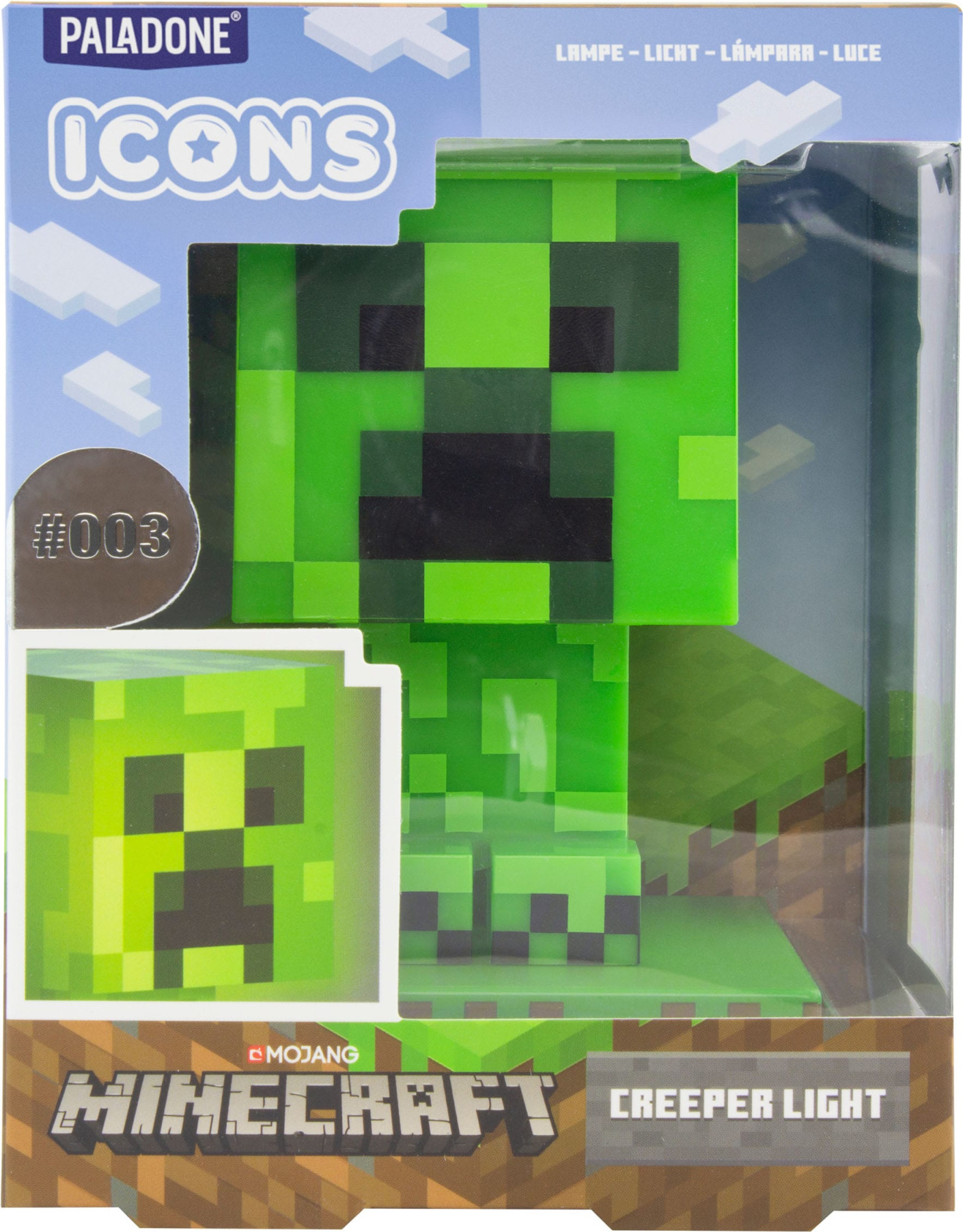 Ikona Light Minecraft - Creeper