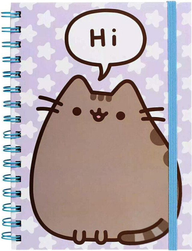 Pusheen - Carnet de notes filaire "Says Hi", A5 PM3093 (A5)