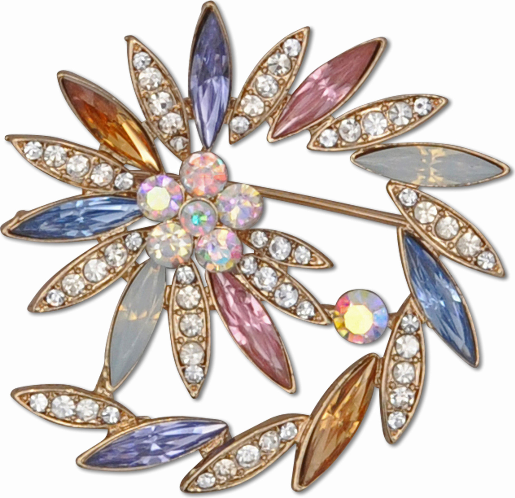 Steuer Modeschmuck Brosche Metall 5cm gelb | Kaufland.de