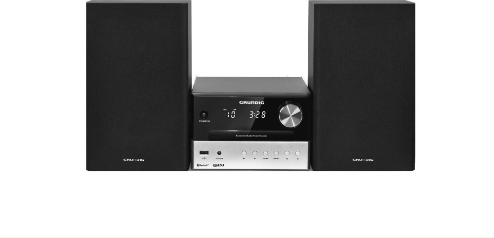 Grundig CMS 2000 BT CD-Kompaktanlage, 2 Lautsprecher, 15