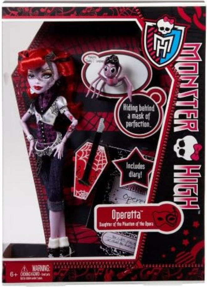 Monster High Reproduction Operetta Doll Poupées à habiller