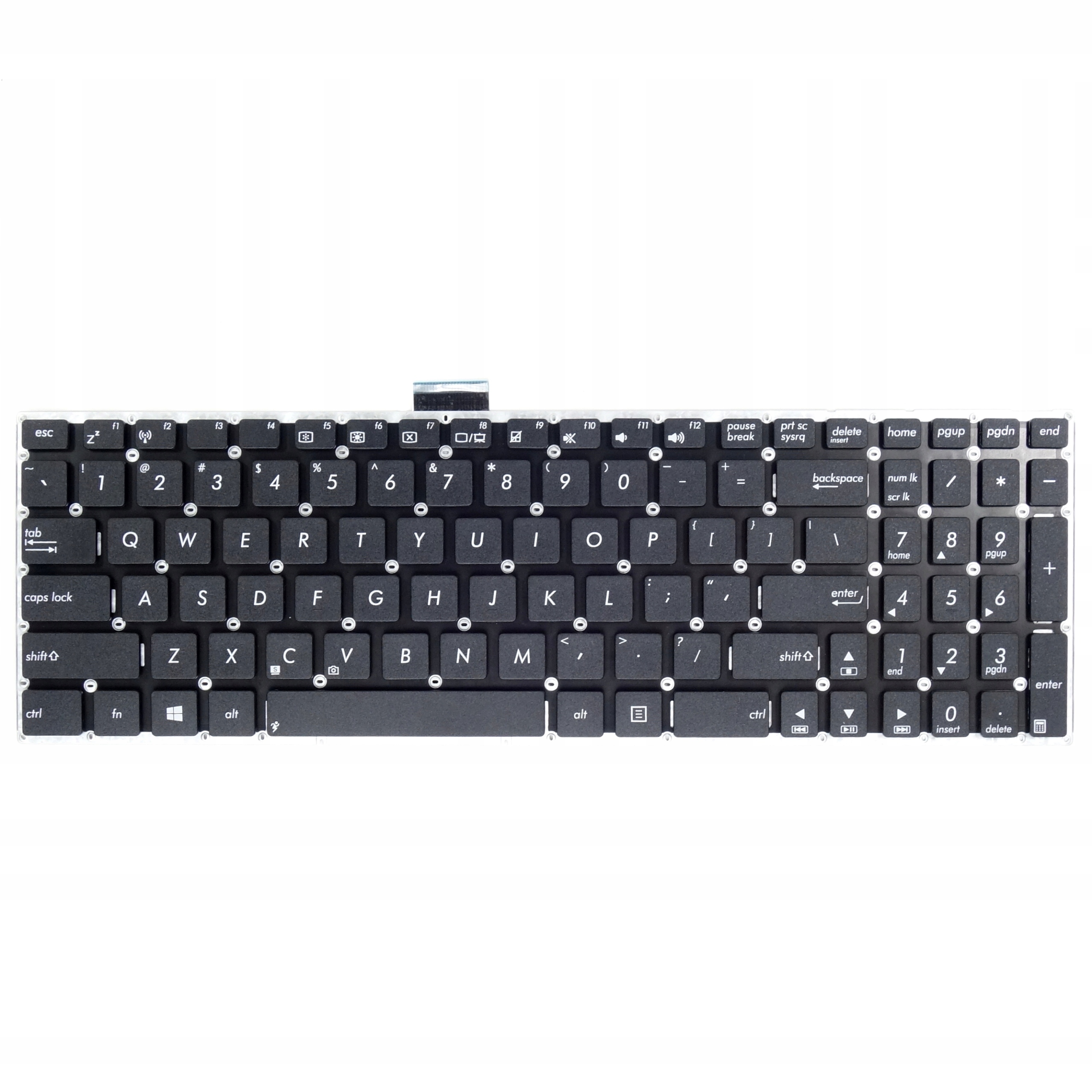 Tradebit - Tastiera per Asus | Inglese US QWERTY INT