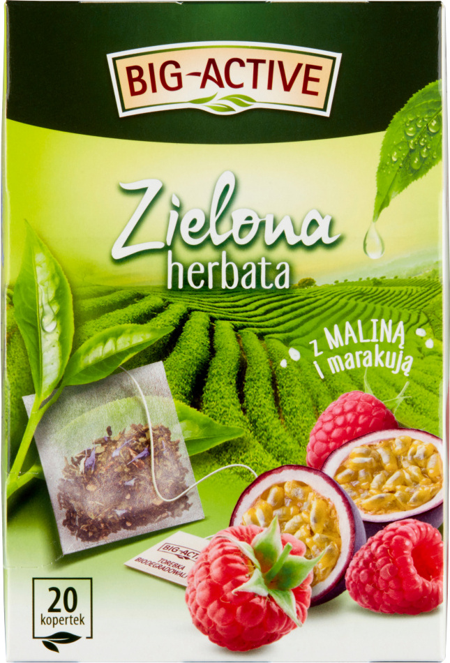 Big-Active Grüner Tee mit Himbeere und | Kaufland.de