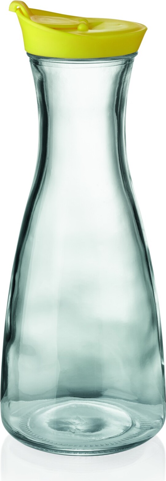 Karafa 1 l, Ø 6,7 cm, (V) 26 cm, žlutá Karafy