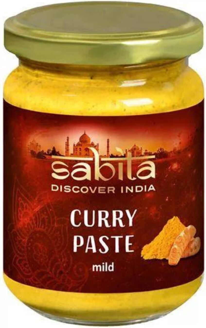 Sabita Kari pasta jemná, 125g Grilovací omáčky