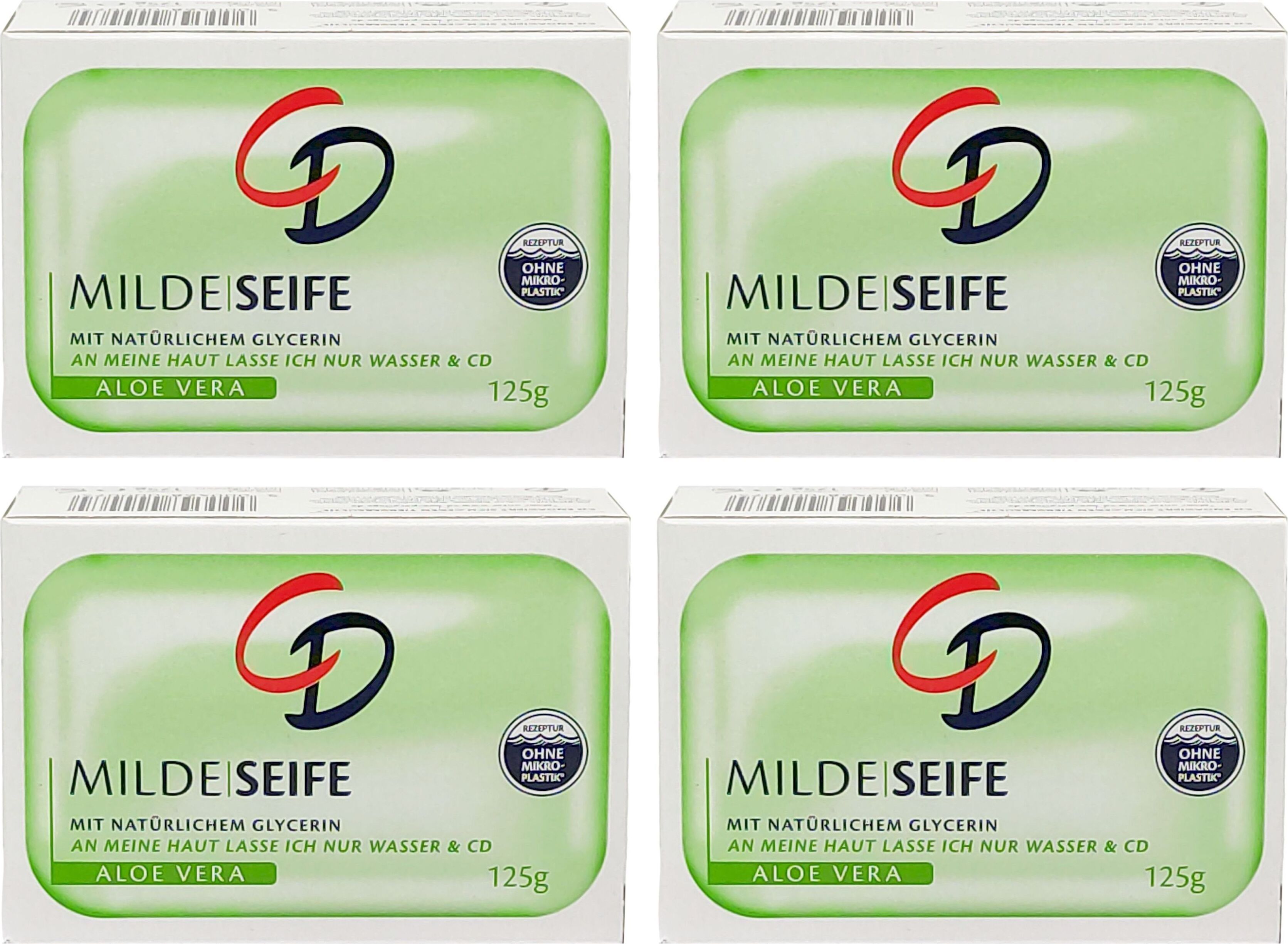 4x CD milde Seife ALOE VERA 125g Seifen | Kaufland.de