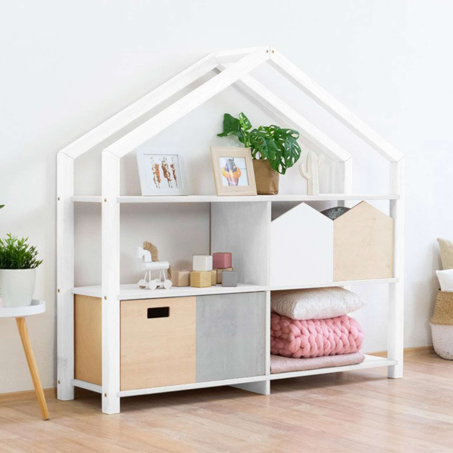 Haus Holzregal SHELLY für Kinder Wandregal | Kaufland.de