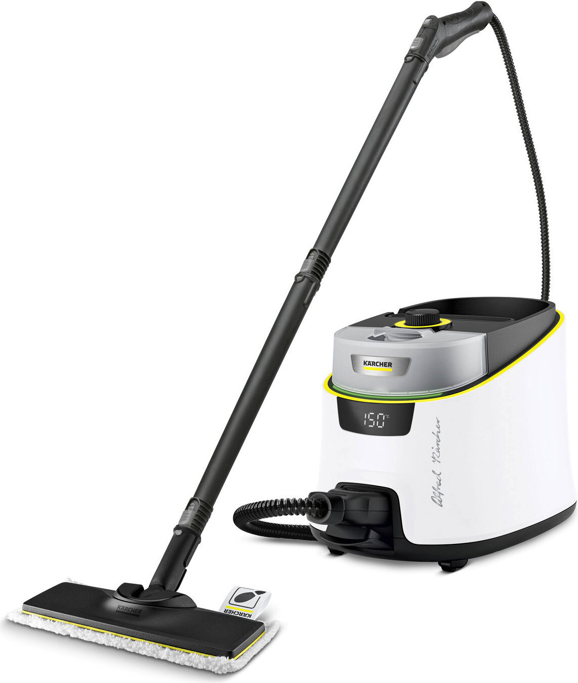 Pulitore a vapore KÄRCHER 2250W 4bar 0,5+1,3L bianco