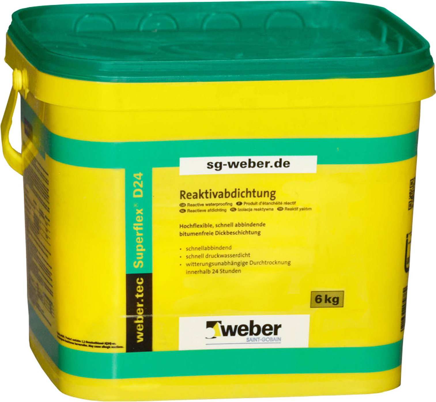 weber.tec Superflex D24 Bitumen Dickbeschichtung Deitermann