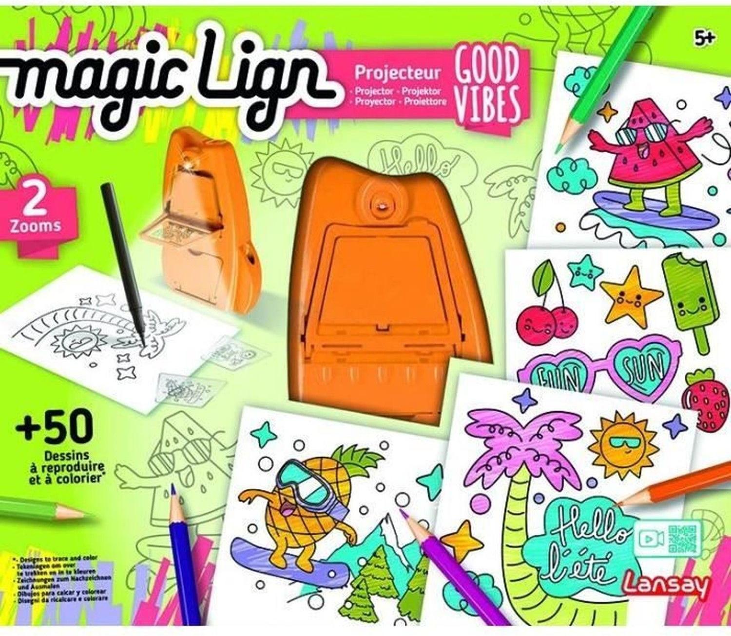 Magic Line Projecteur Good Vibes Box Set avec 50