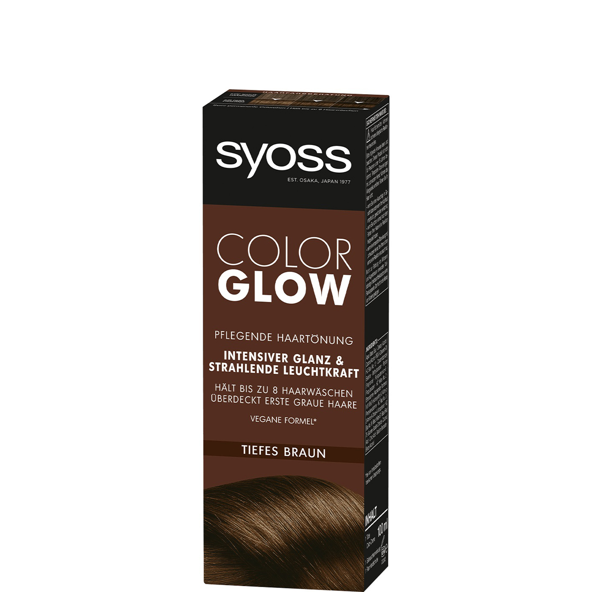 Syoss Color Glow Pflegende Intensiv Haartönung Tiefes Braun