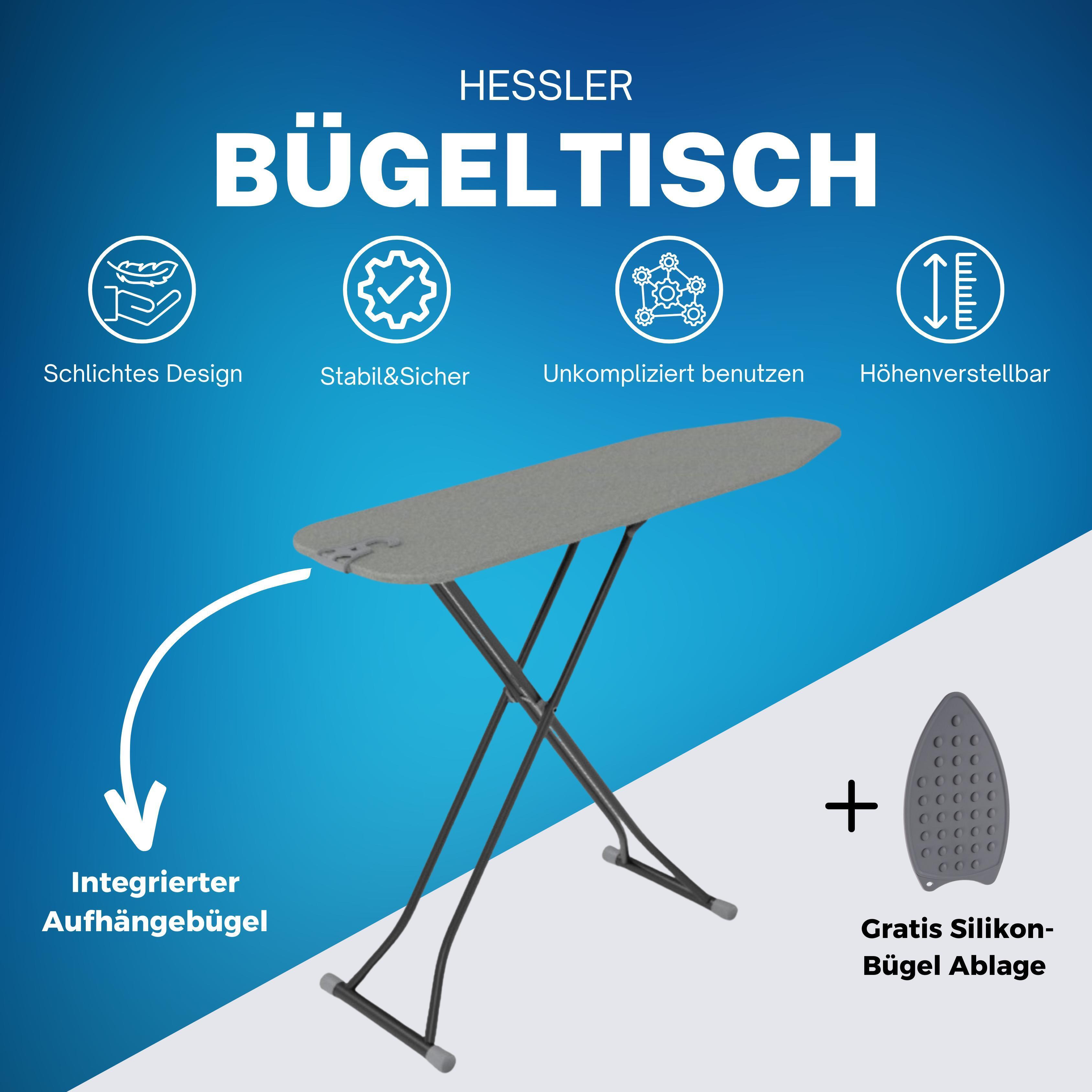 Heßler Bügelbrett Bügeltisch höhenverstellbar | Kaufland.de