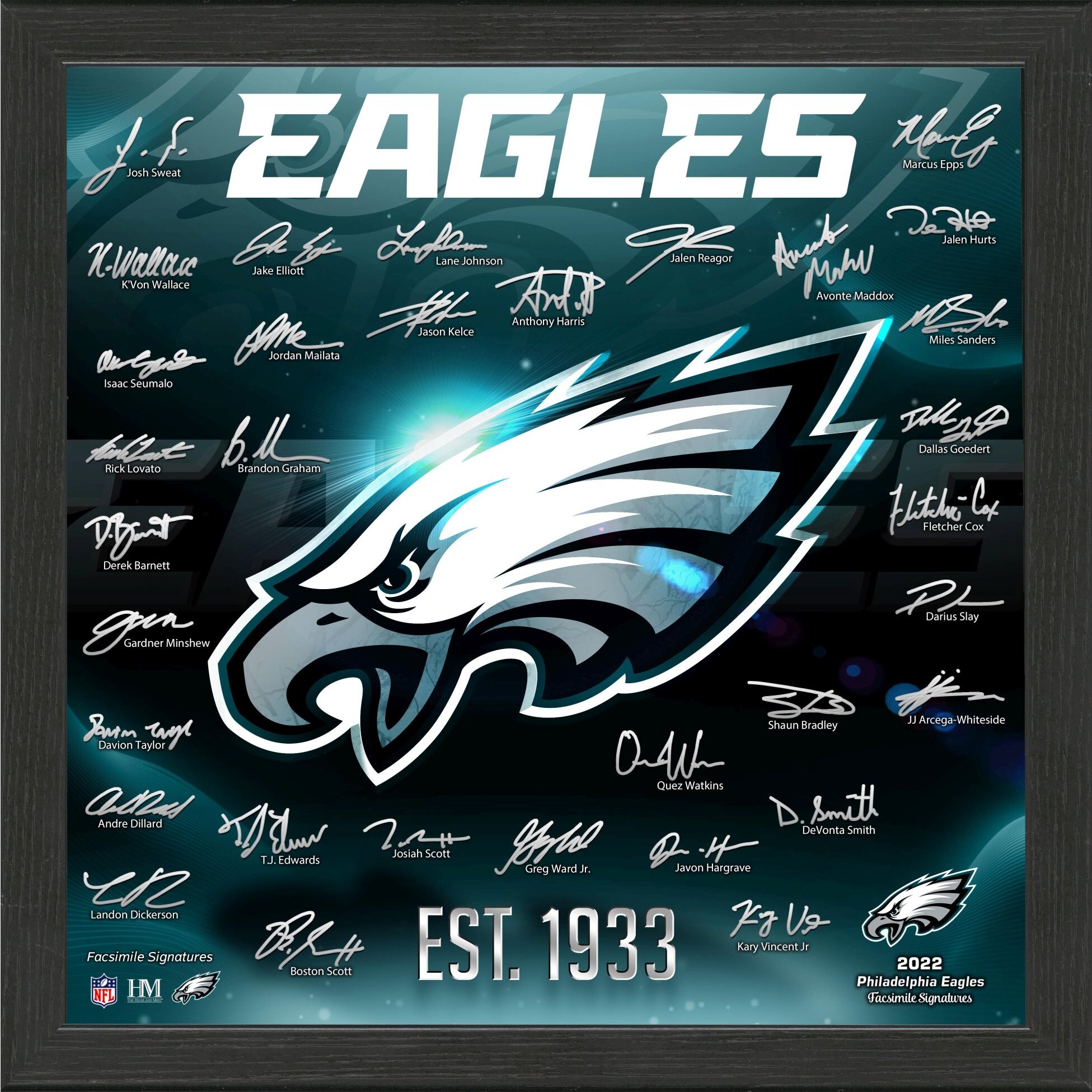 Philadelphia Eagles NFL Signature Logo Bild | Kaufland.de