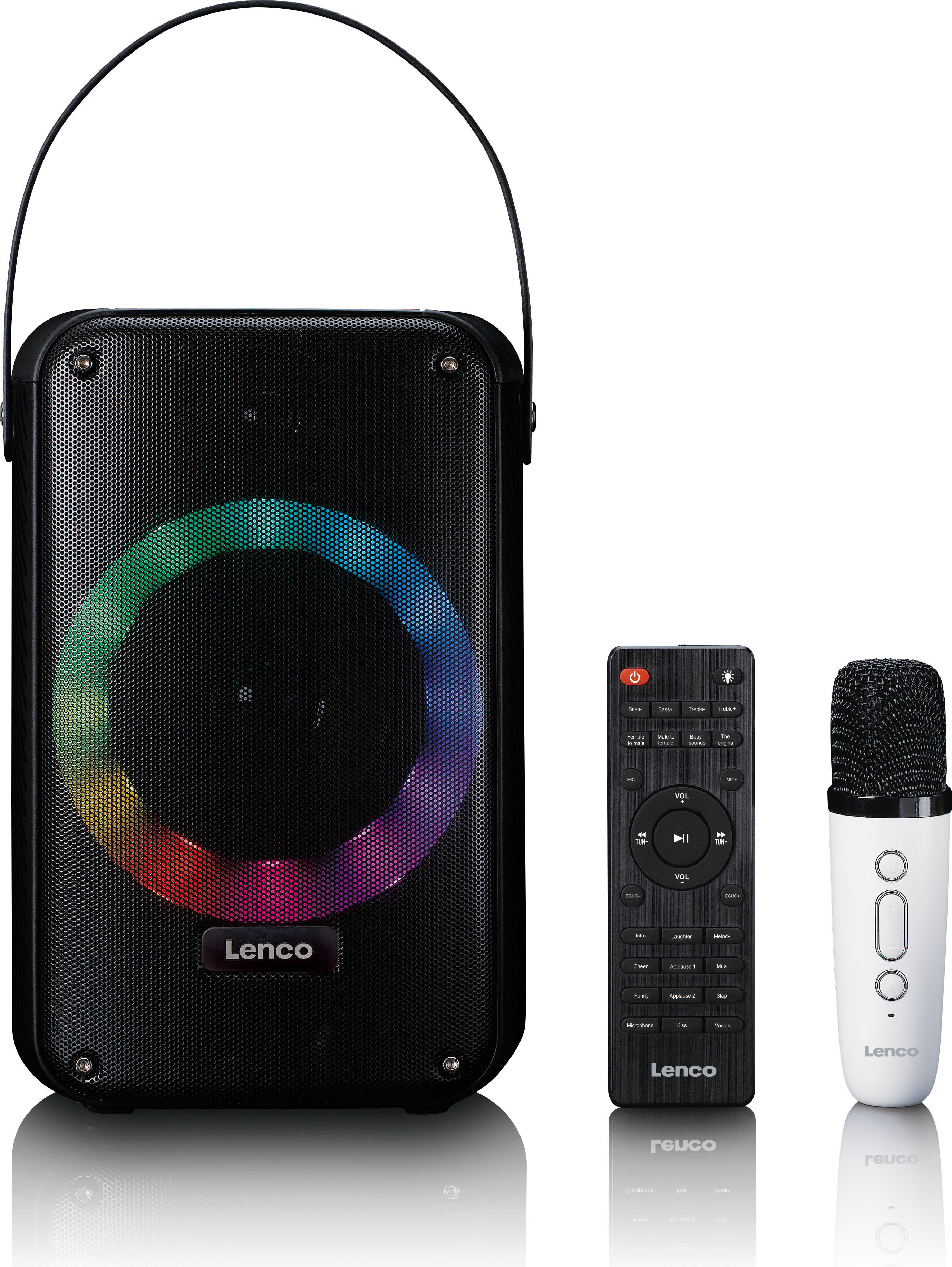 Lenco Karaoke reproduktor BTC-060BK, čierny | Kaufland.sk
