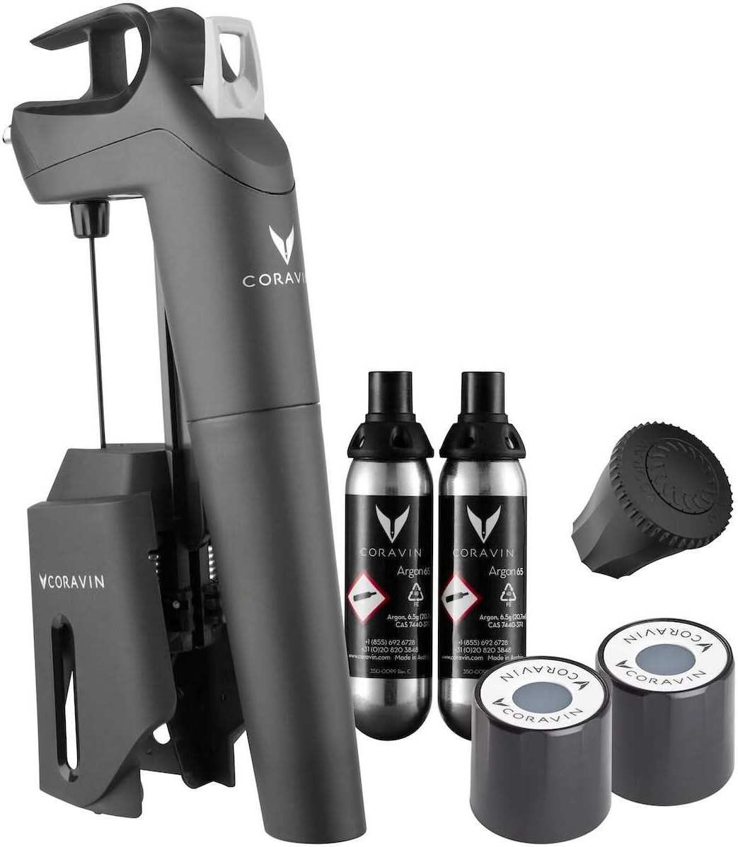 Coravin - Zeitloses Drei + Pack Weinkonservierungssystem
