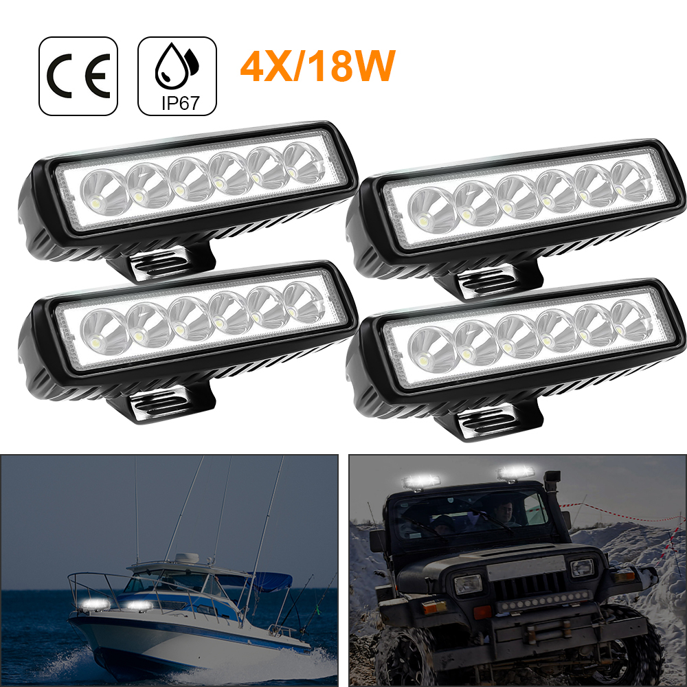 4X 18W Led Arbeitsscheinwerfer Off-Road | Kaufland.de