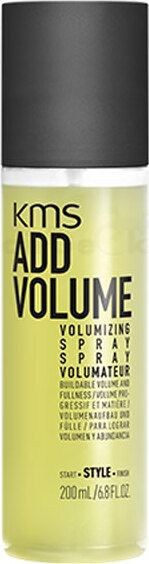 KMS Add Volume Volumizing Spray 200ml Spray Volume