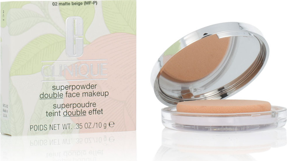 Clinique Superpowder Double Face Makeup (02 Matte Beige) 10