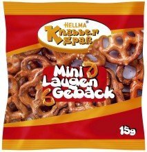 Hellma Mini Laugengebäck 70 Portionen 1,05kg Knabberspaß