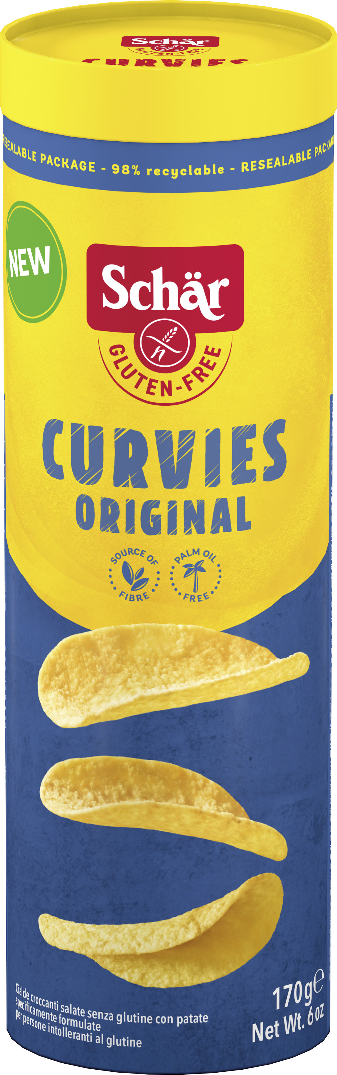 Schär Curvies Original - 170g Chips