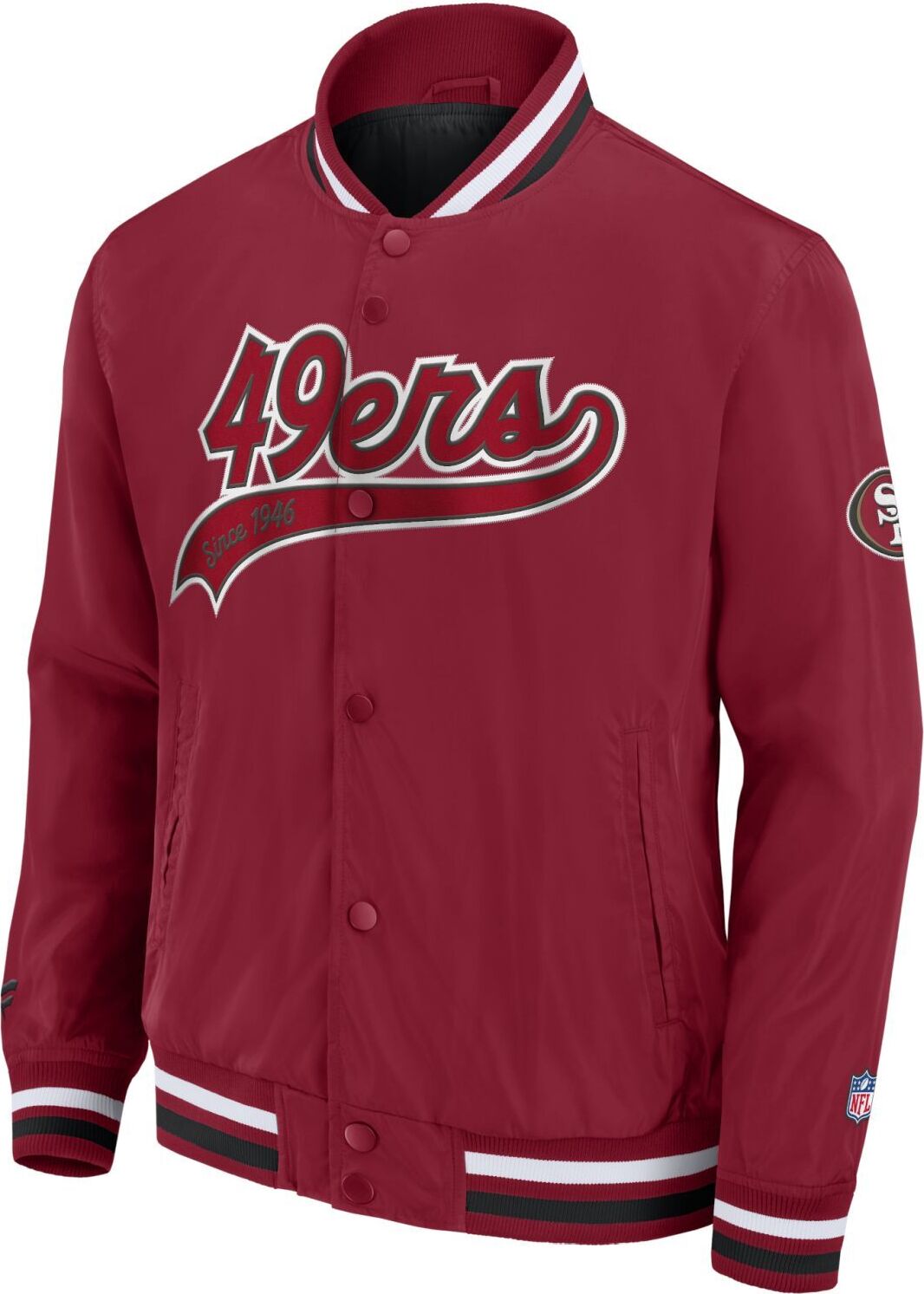 San Francisco 49ers NFL SATEEN College Jacke - XL