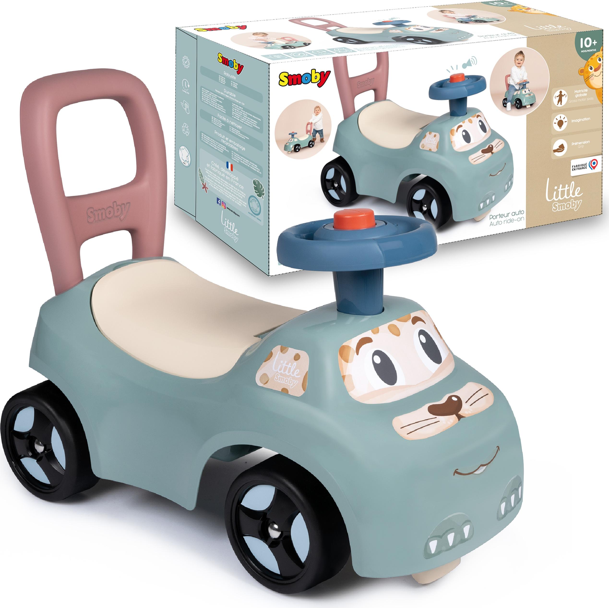 SMOBY Little Push Ride Pushback s klaksonem