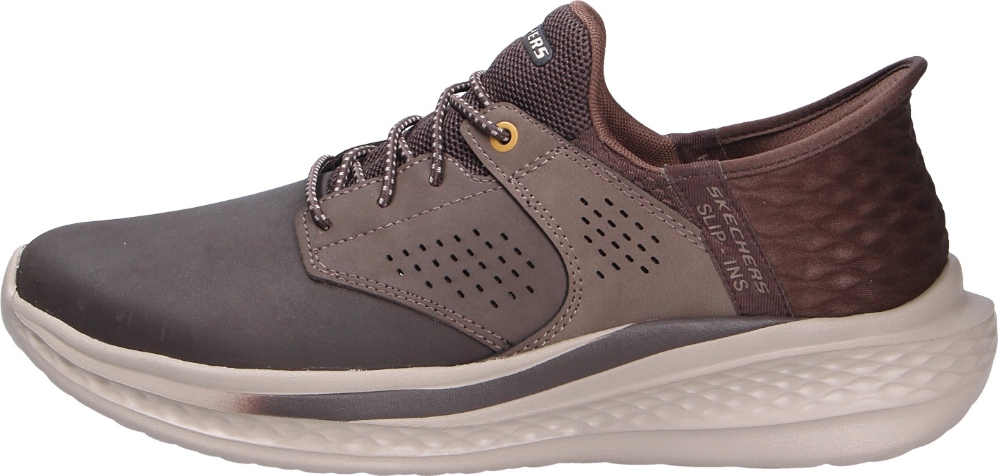 Skechers SLADE-MACKLIN tmavě hnědá Tenisky