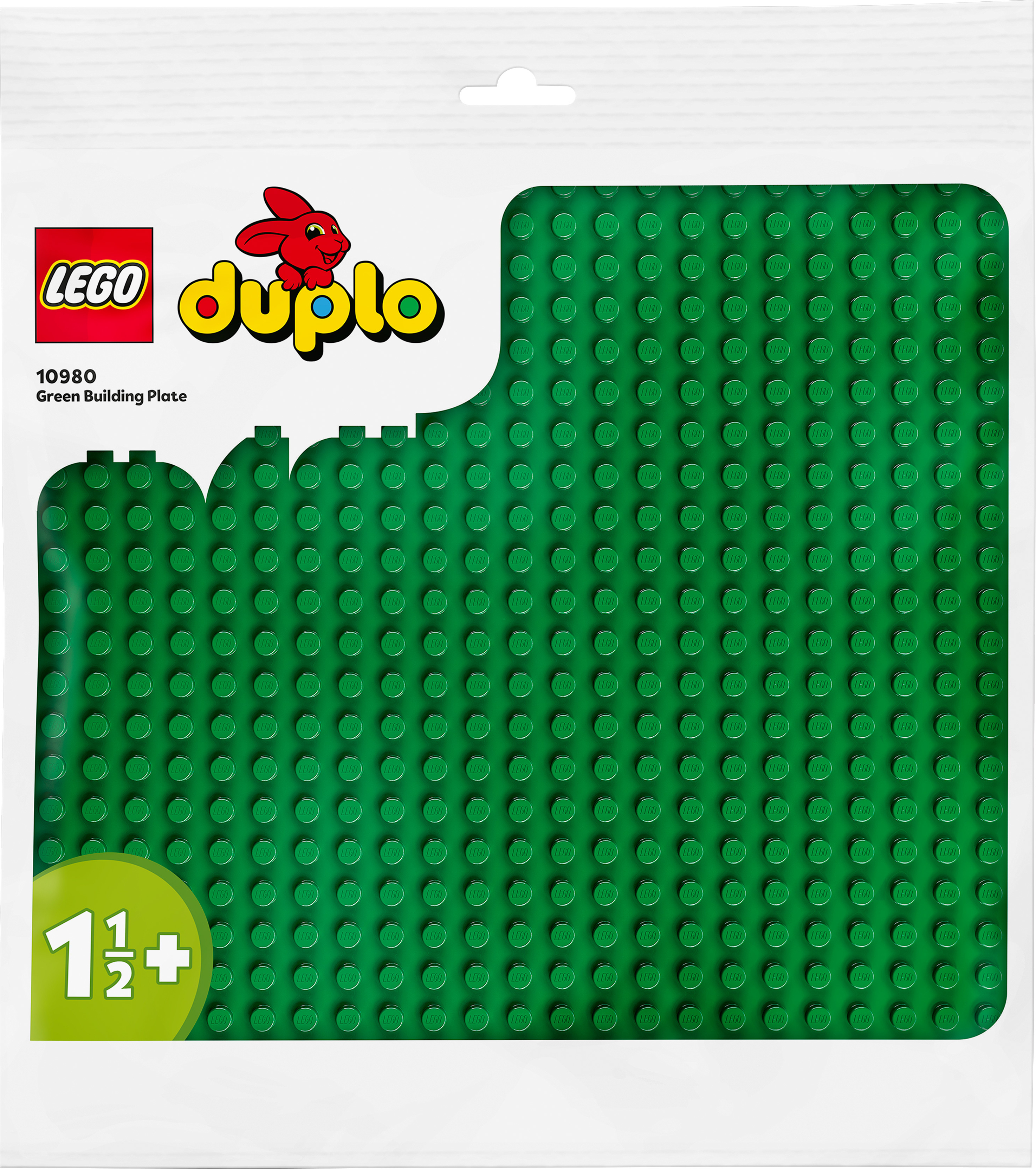LEGO 10980 DUPLO Plaque de construction verte, plaque de
