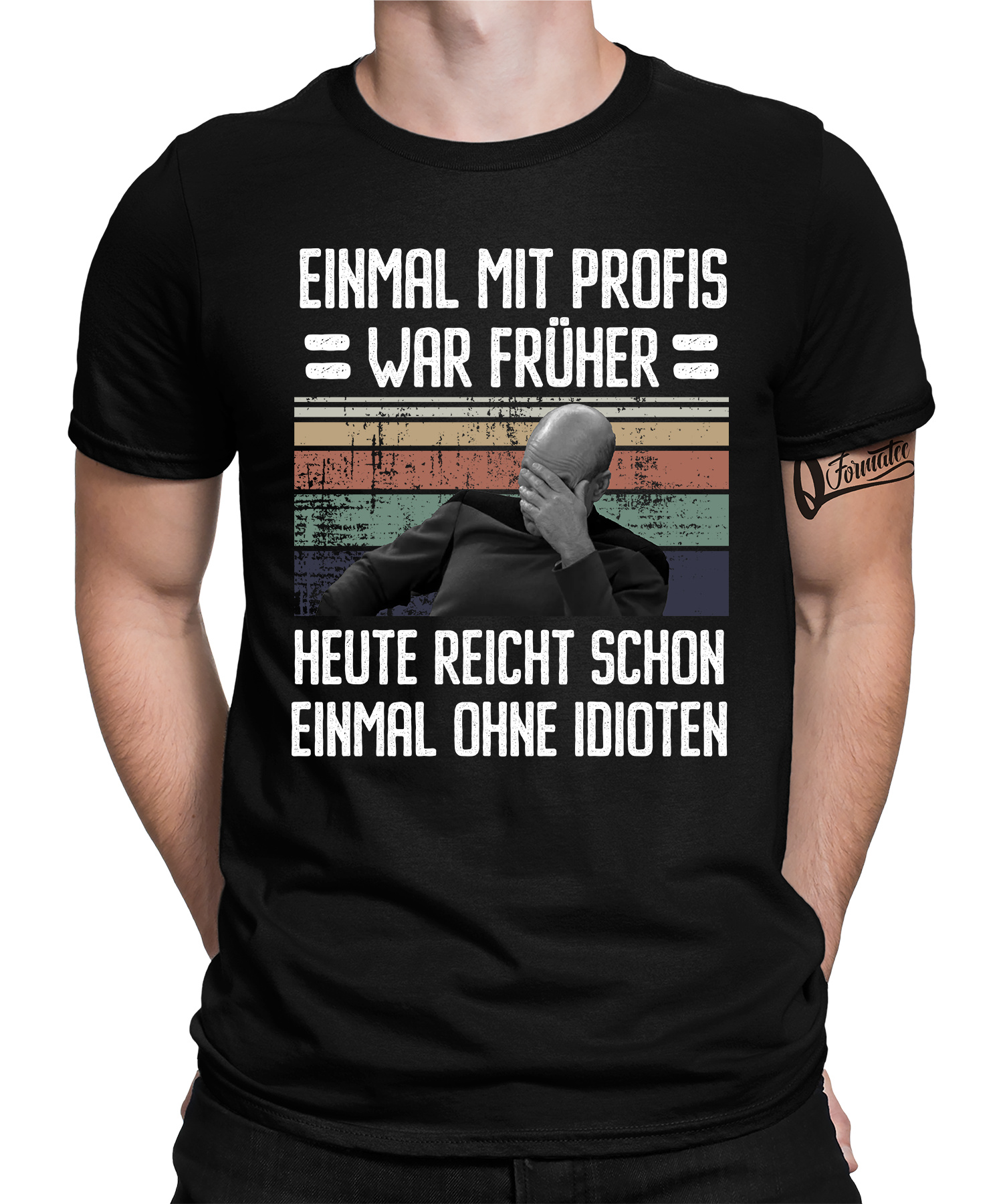 Einmal mit Profis War Früher Herren T-Shirt, | Kaufland.de