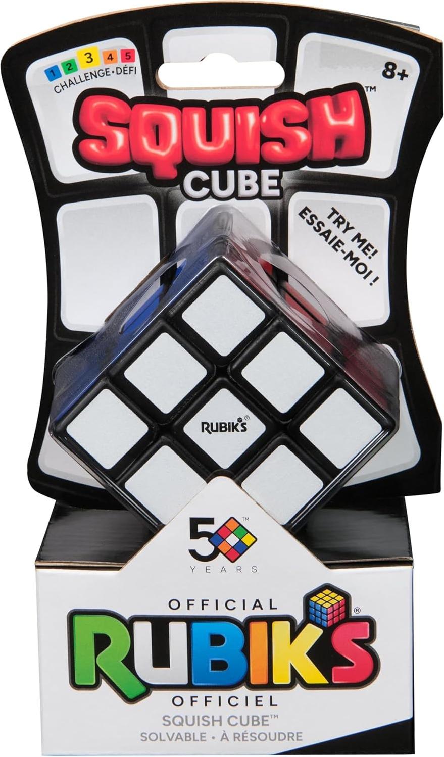 Spin Master Rubik's Squish Cube 3X3 Hlavolamy a logické hry