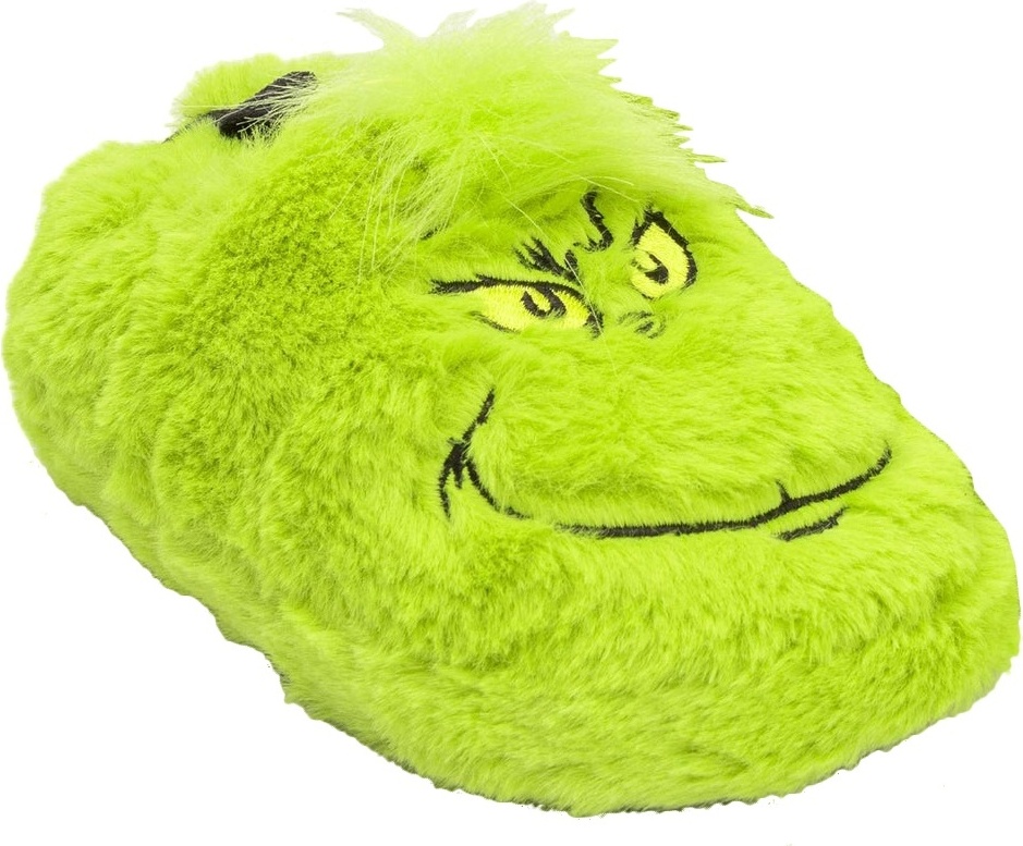 The Grinch - Detské papuče, mäkké NS6733 (28 EU - 30 EU)