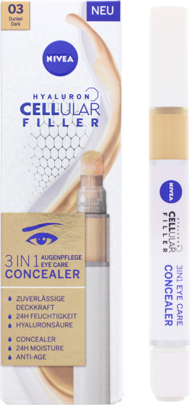 Nivea Face Cell.3in1 Augen Concealer Dunkel 4ml Concealer