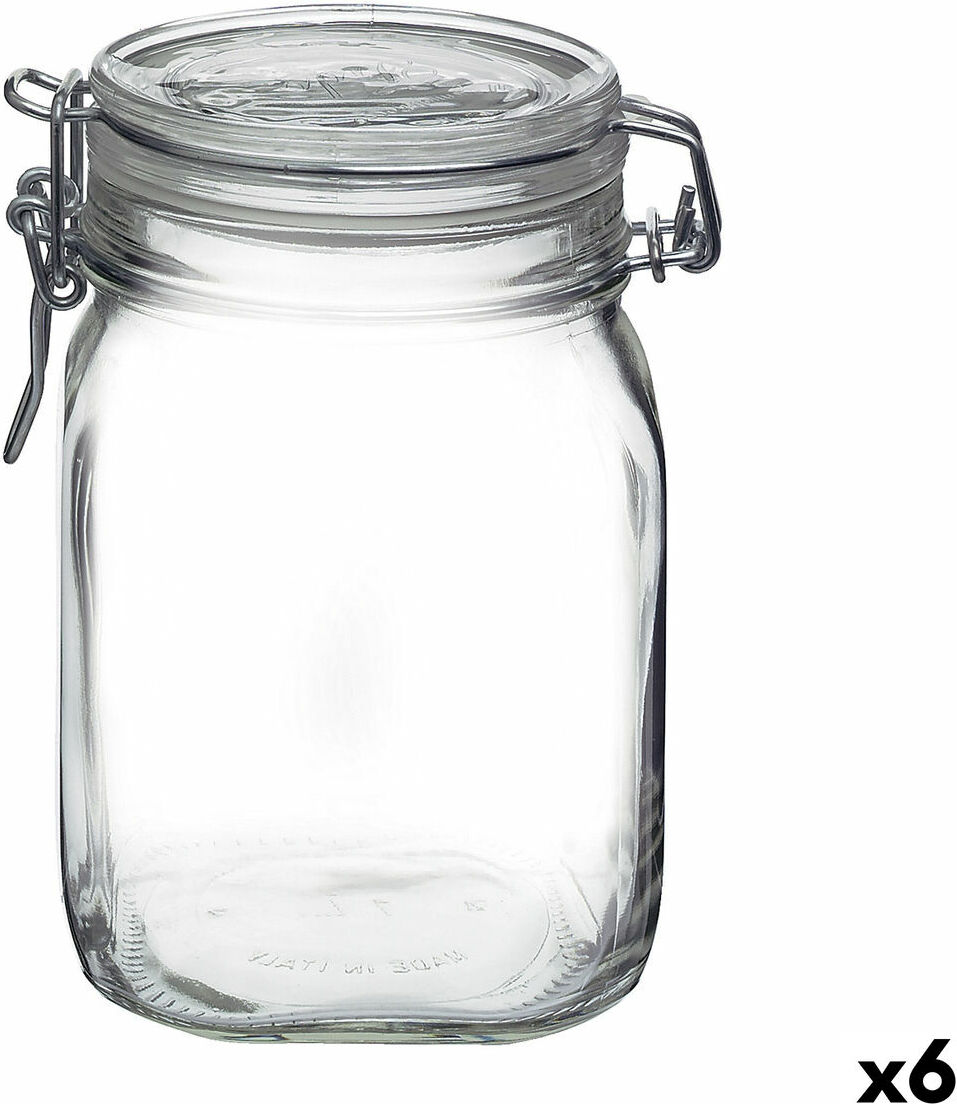 Pot de cuisson Bormioli Rocco Fido 1000 ml, avec fermeture
