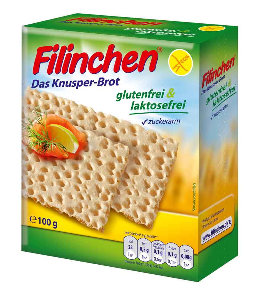 Filinchen Knusper-Brot glutenfrei 100g Mehl | Kaufland.de