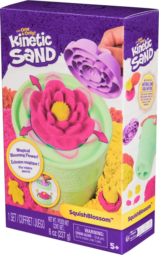 Spin Master Kinetic Sand - Squish Blossom 227 g