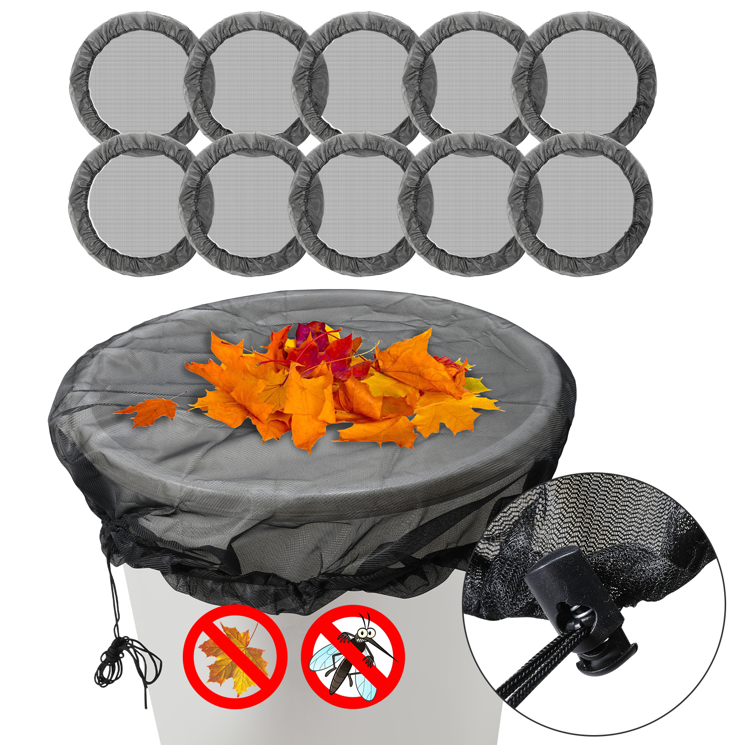 Regentonnen Netz 10 Stück Abdeckung für | Kaufland.de