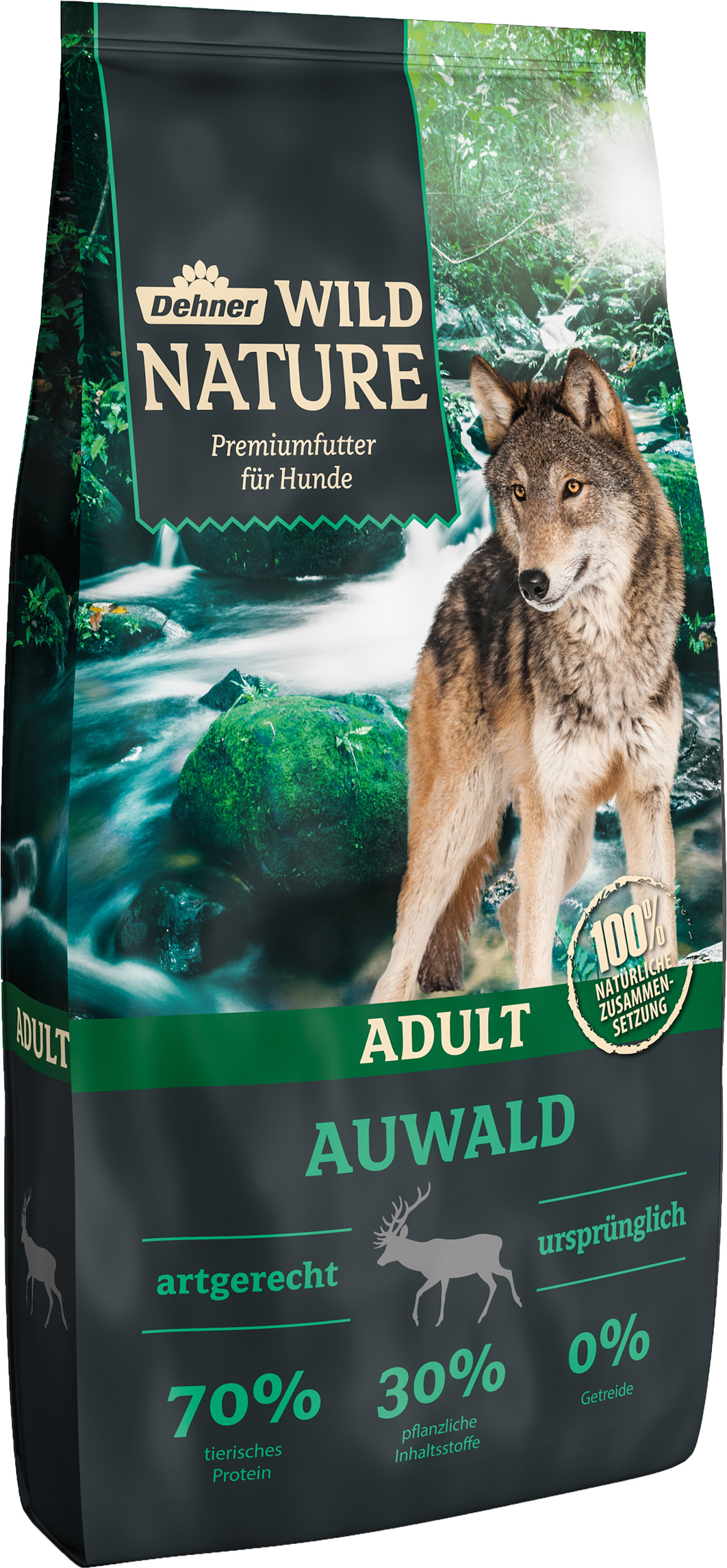 Dehner Wild Nature Hundefutter Auwald, Trockenfutter
