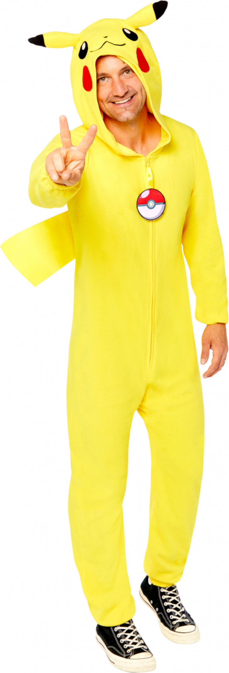 Kostium Pikachu Pokemon dla dorosłych | Kaufland.pl