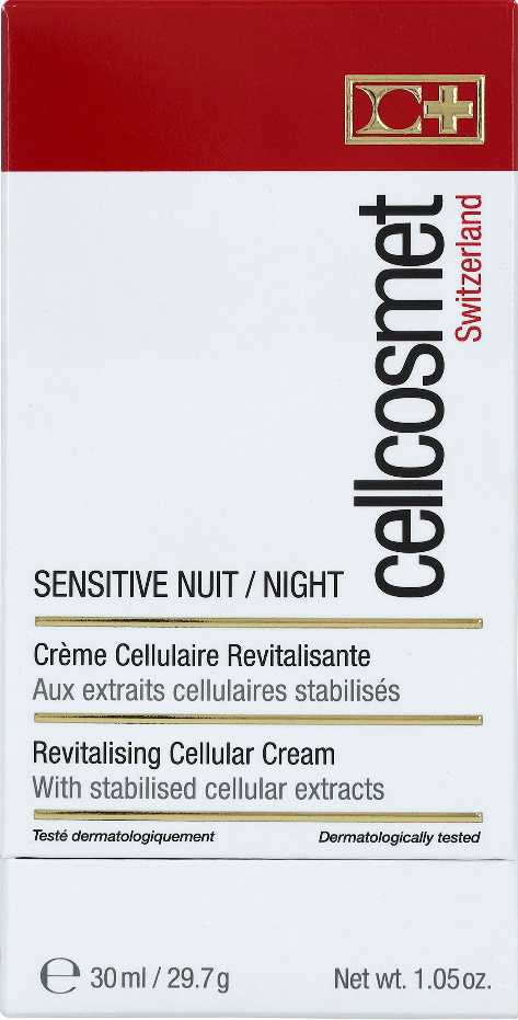 Cellcosmet Sensitive Night Cream 30 ml Gesichtscremes