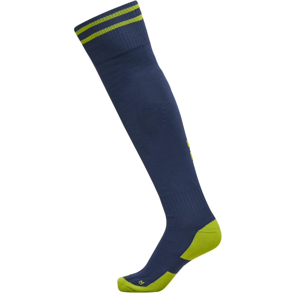 Hummel Element Football Sock , Dark Denim/Lime Punch, 31-34