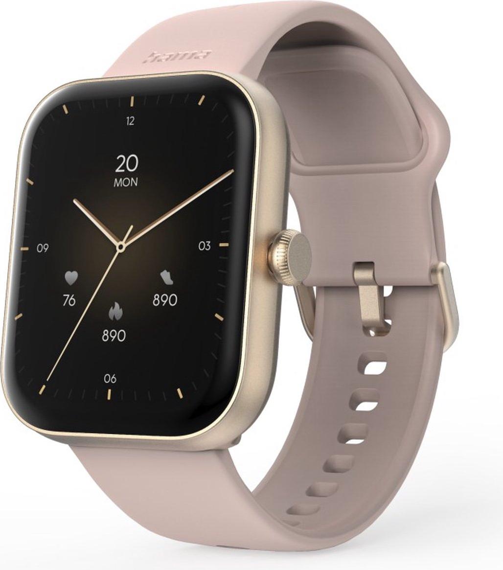 Hama Smartwatch 5000, Telefonfunktion, Schlafanalyse,