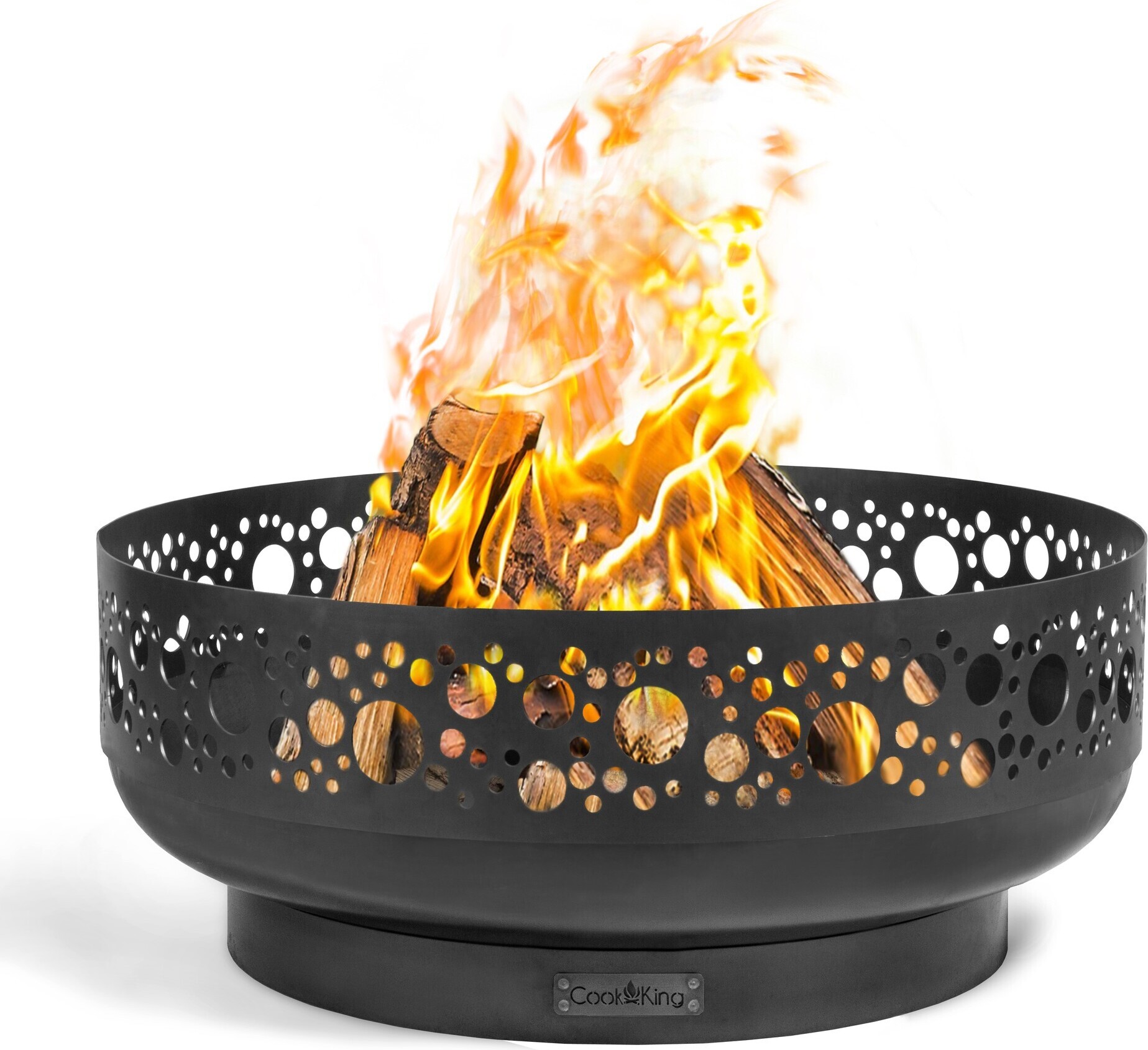 CookKing 111283 Bol de feu Bol de terrasse "BOSTON" 80cm