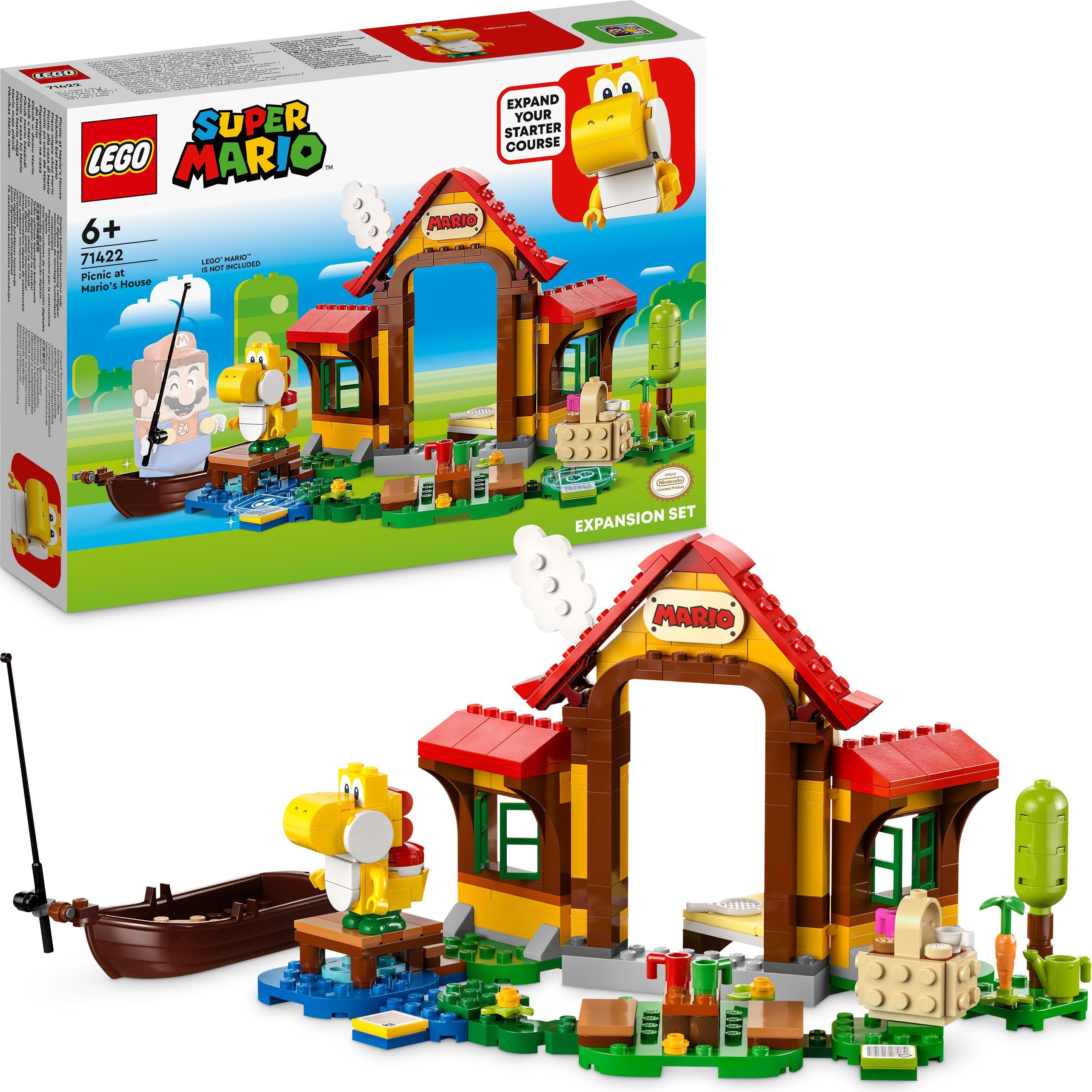 LEGO 71422 Super Mario Picnic da Mario - set di espansione,