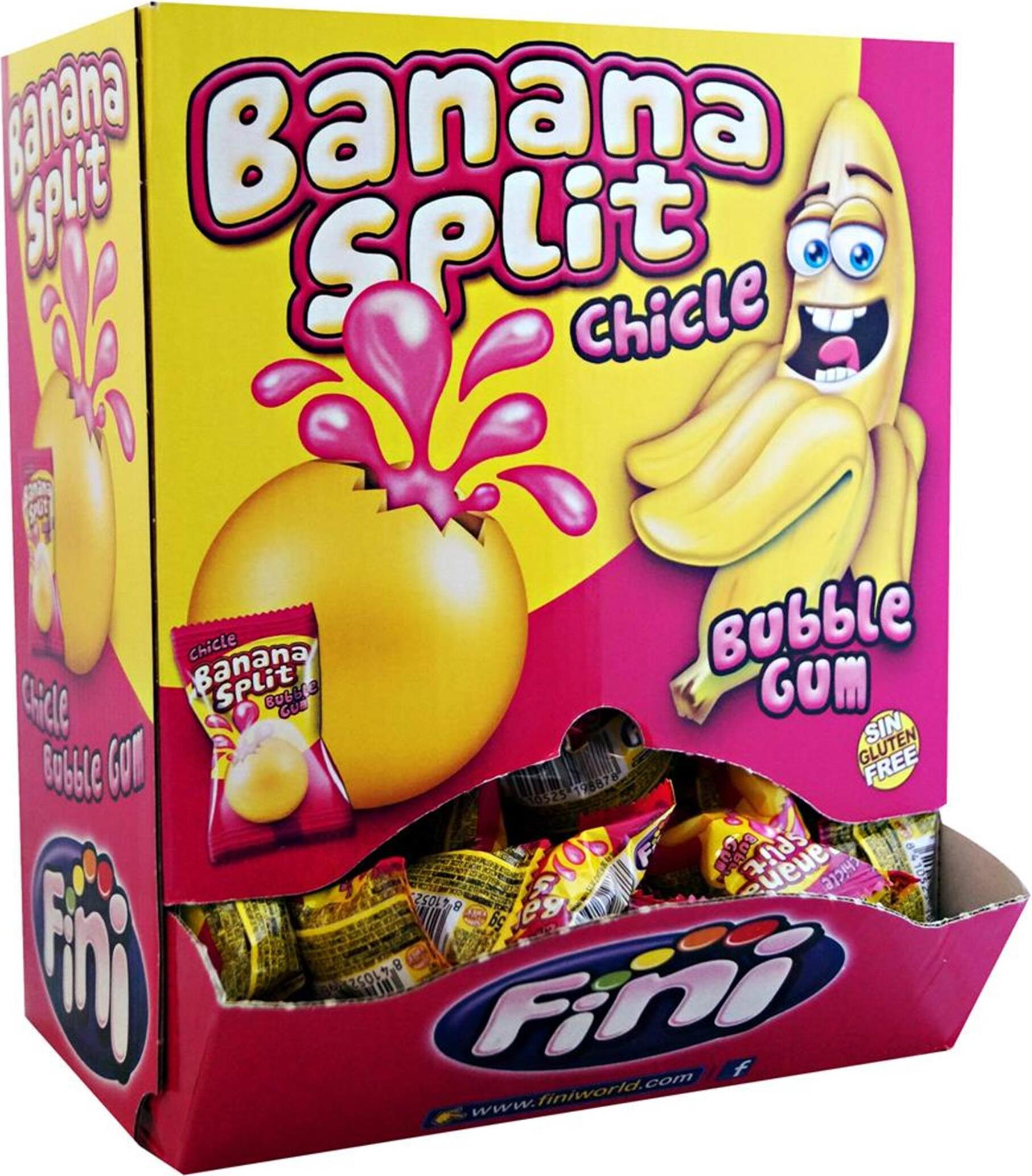 Fini Booom Banana Split 200 pièces dans un carton (1