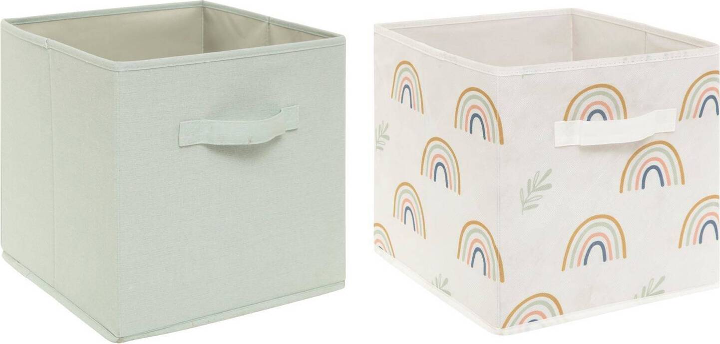 Úložný box Dúha 2x Úložné riešenia do detskej izby