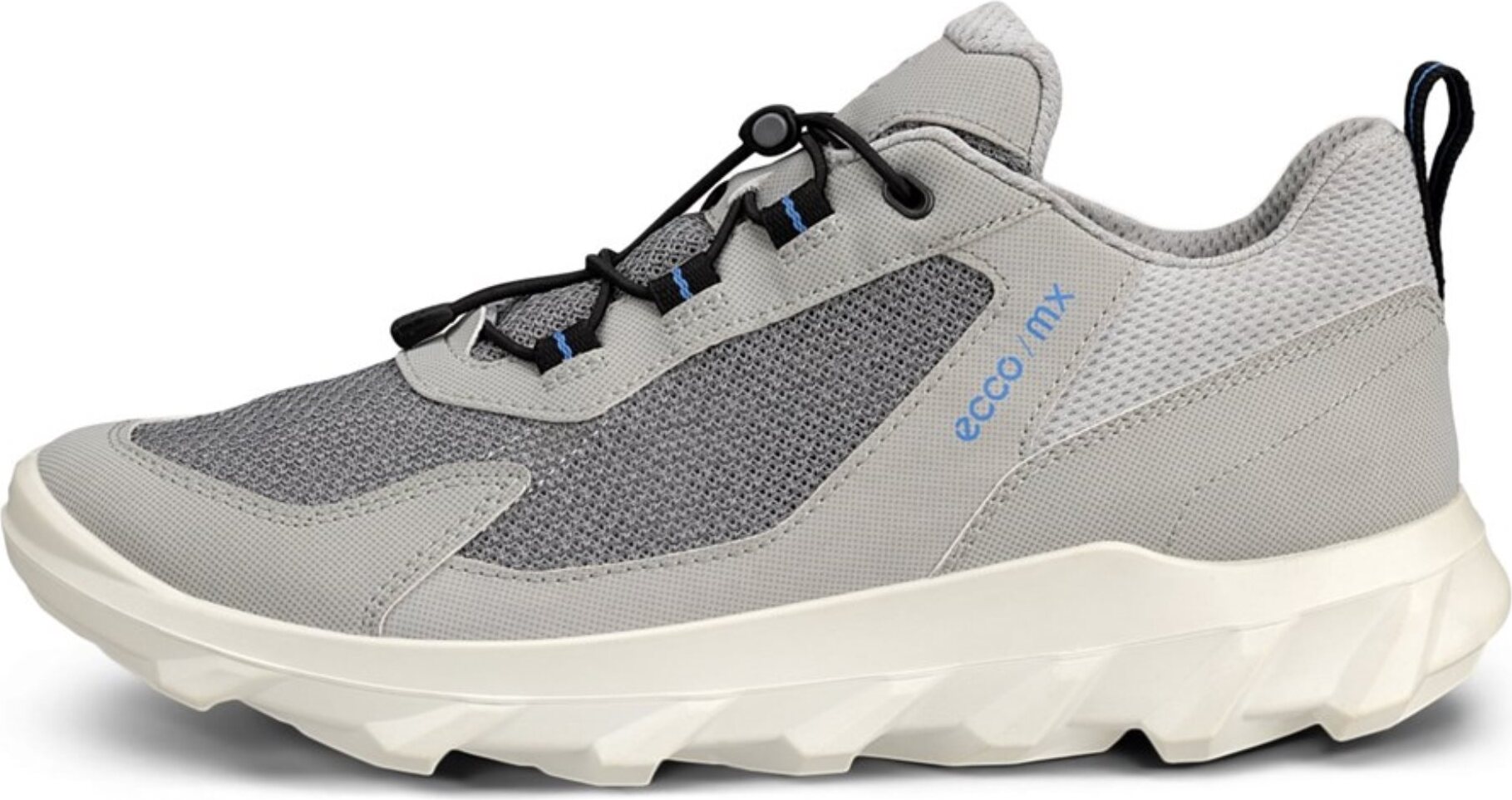 ECCO MX M Sneakersy Męskie Szare - Szybkie Sznurowanie