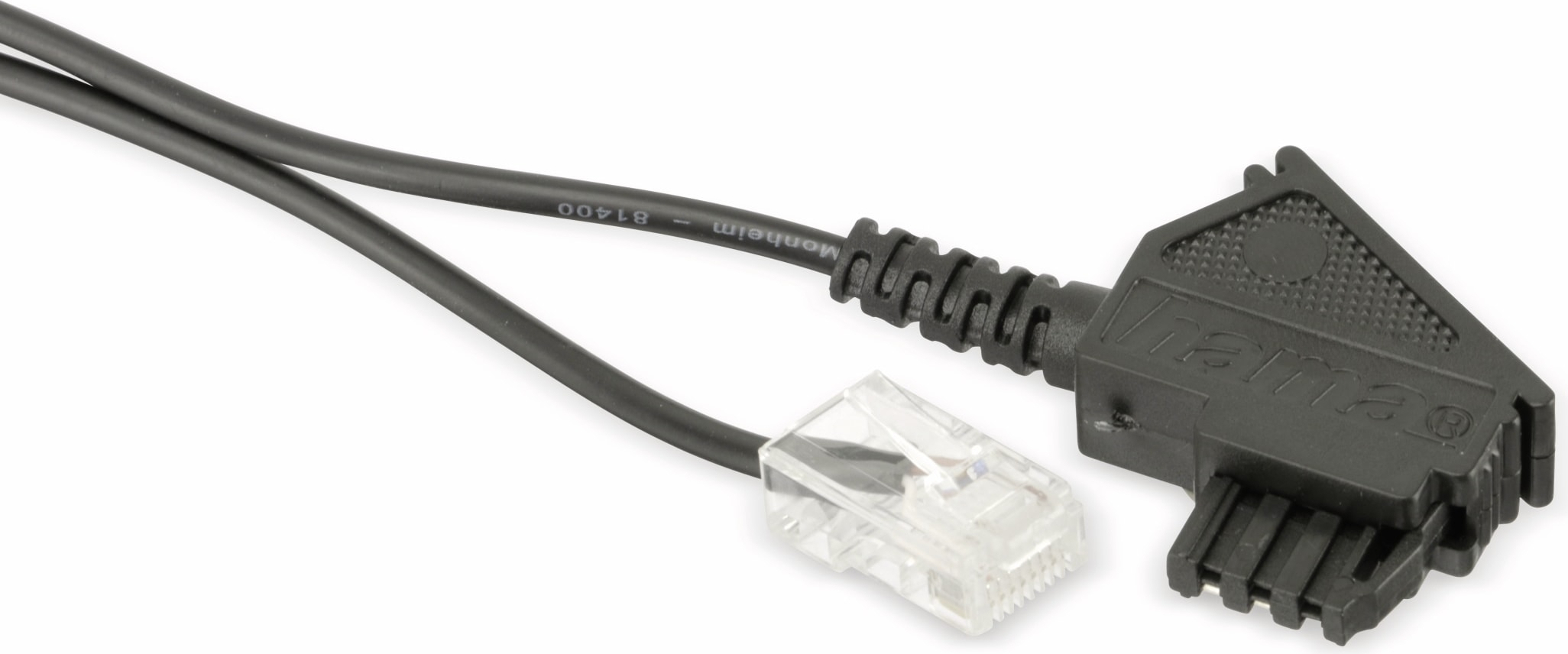 10m Telefon Kabel DSL Kabel TAE F Stecker auf RJ45 Stecker